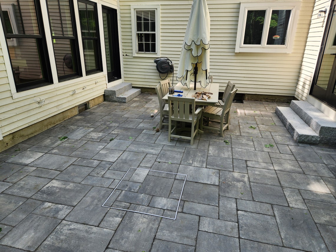 Paverpals Hidden Access Covers: Seamlessly Blend Pool Skimmer, Septic ...