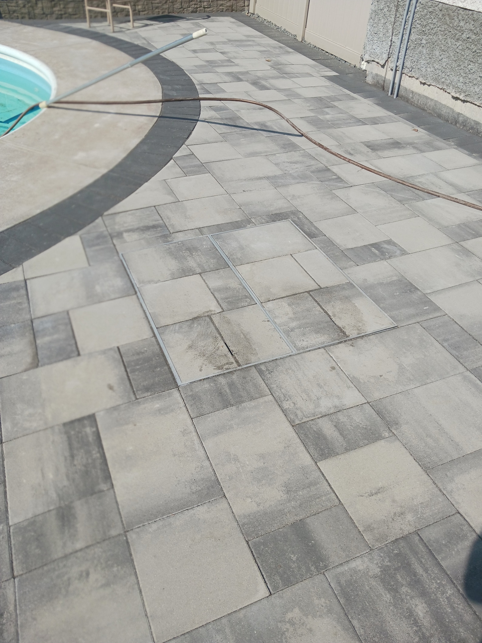 Paverpals Hidden Access Covers: Seamlessly Blend Pool Skimmer, Septic ...