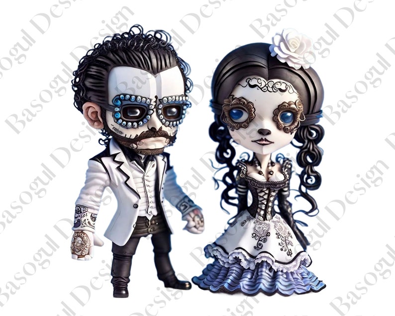 Chibi Wedding Clipart, Chibi Bride Groom Clipart, Chibi Bride Groom ...