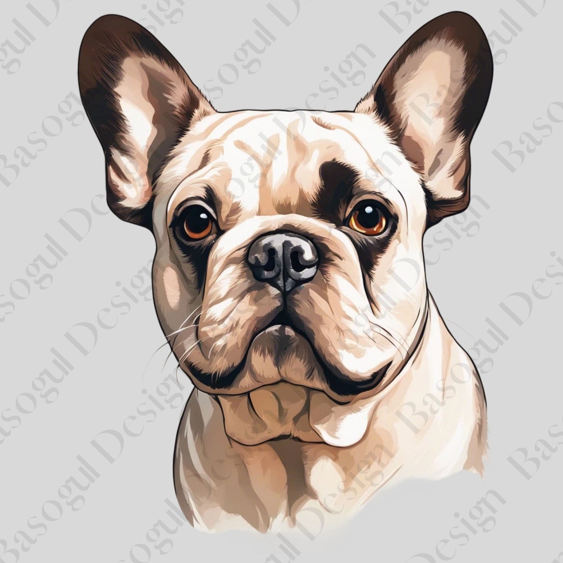 French Bulldog Clipart Png Dog Clipart Printable French - Etsy