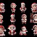Chibi Baby Santa Clipart Png: baby SANTA Clipart 3d Little Girl Boy ...