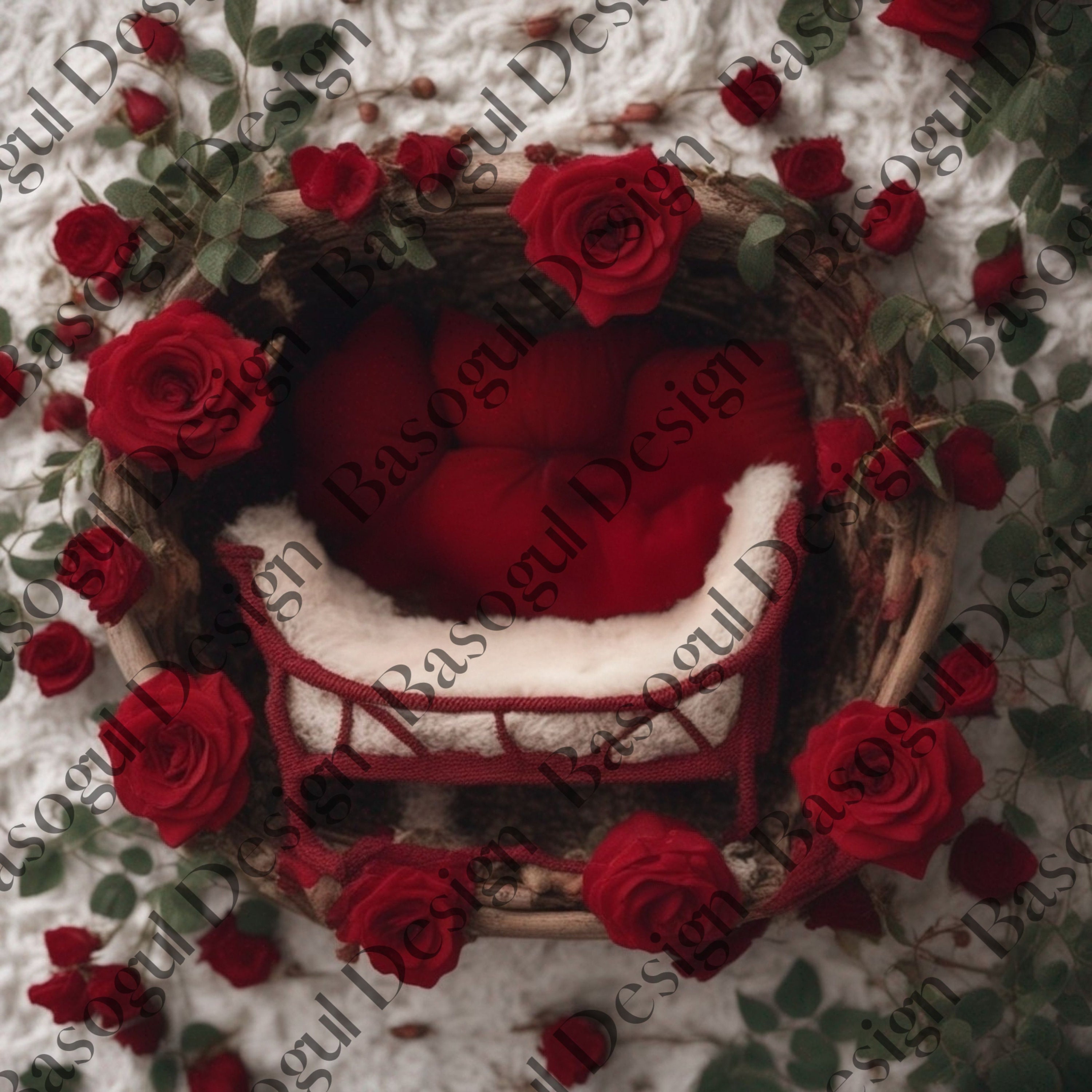 Rose Newborn Digital Backdrop: NEWBORN DIGITAL Backdrop Floral Newborn ...