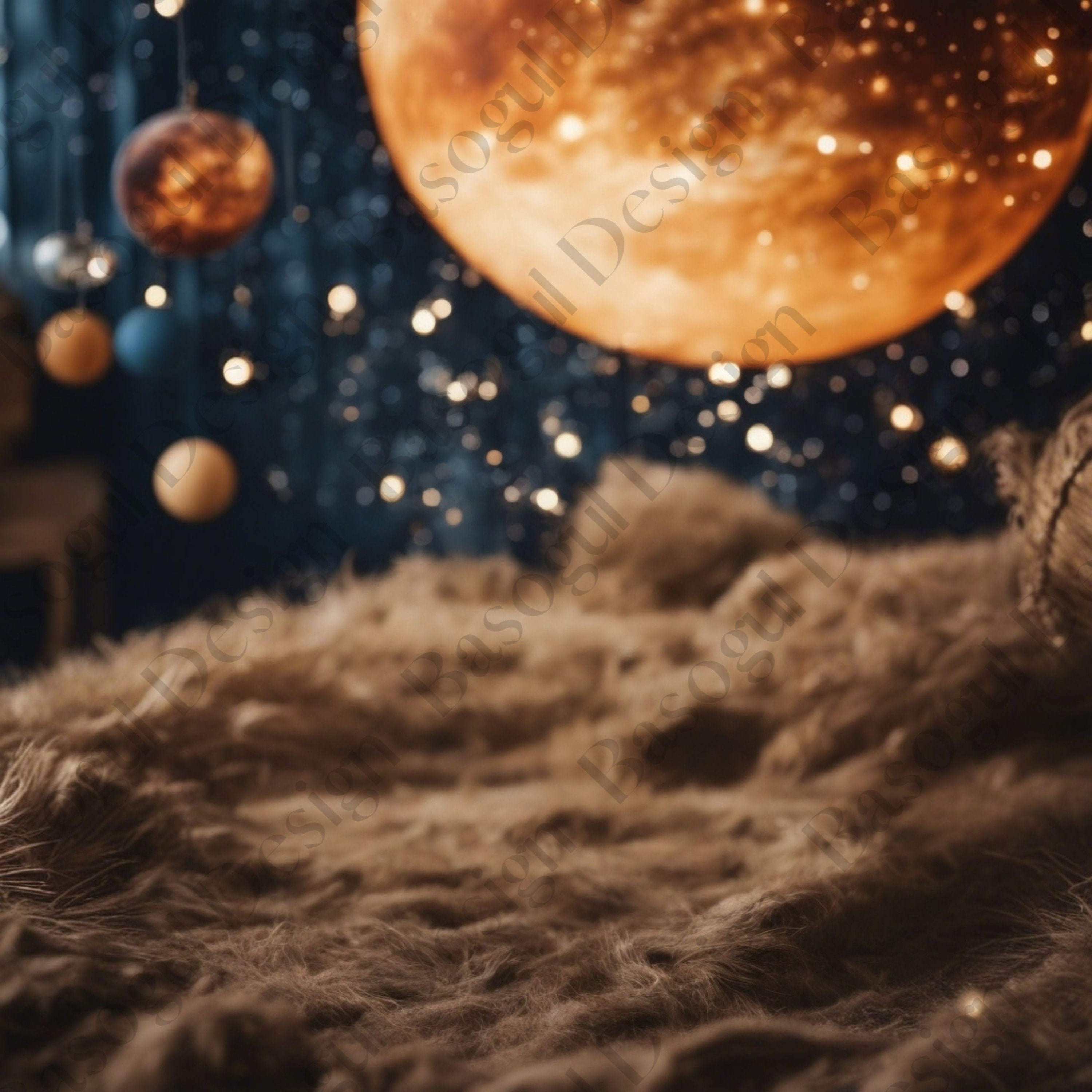 Solar System Baby Digital Backdrop Photography Background Planets Baby ...