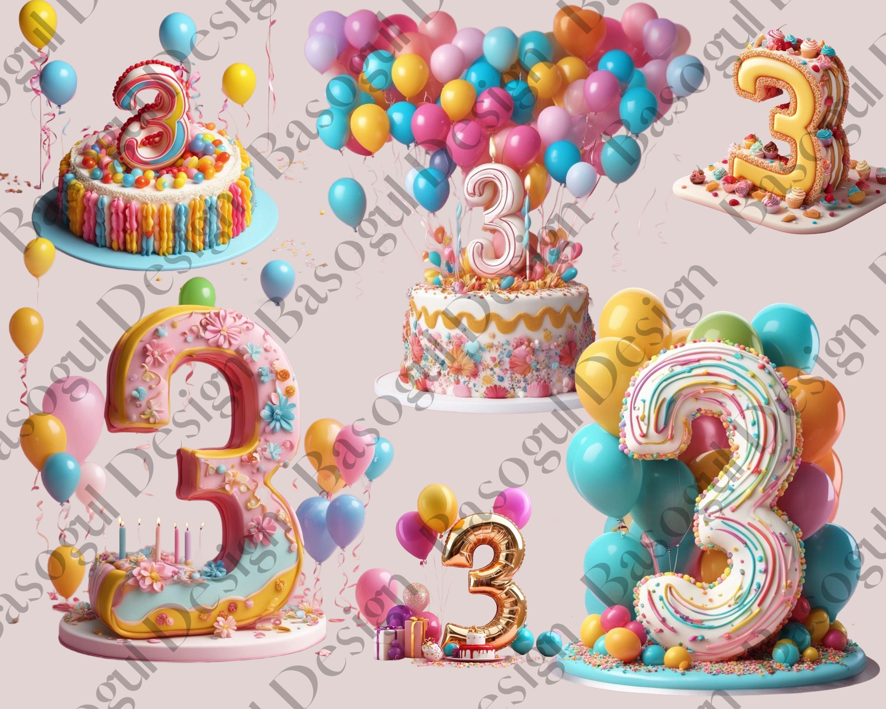 Birthday Cake Numbers Clipart Png: birthday CAKE Clipart Birthday Party ...