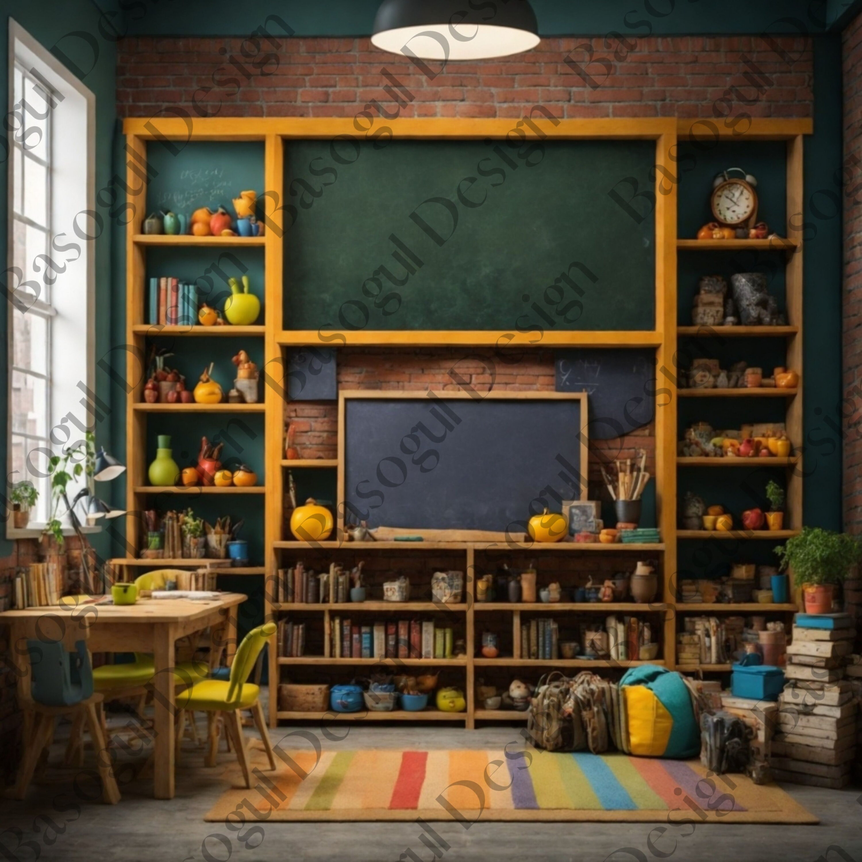 Back to School Digital Backdrops, Composite Photography, Modern ...