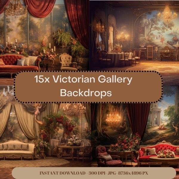Victorian Photo Backdrop - Etsy