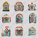 Retro Jukebox Clipart Png 3d Vintage Music Box Clipart Bundle ...