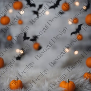 Halloween Baby Digital Backdrop Photography Background Pumpkin ...