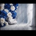Blue White Maternity Digital Backdrop Photography Background Wedding ...