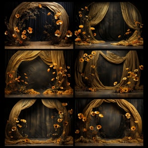 Goldenrod Maternity Digital Backdrop Photography Background Wedding ...