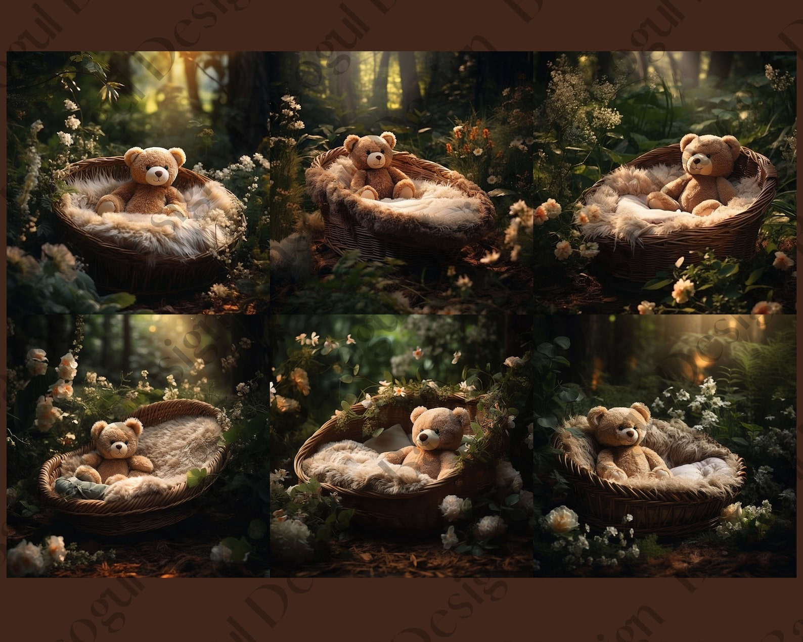 Teddy Bear Newborn Digital Backdrop: teddy BEAR Backdrop Photo Shoot ...