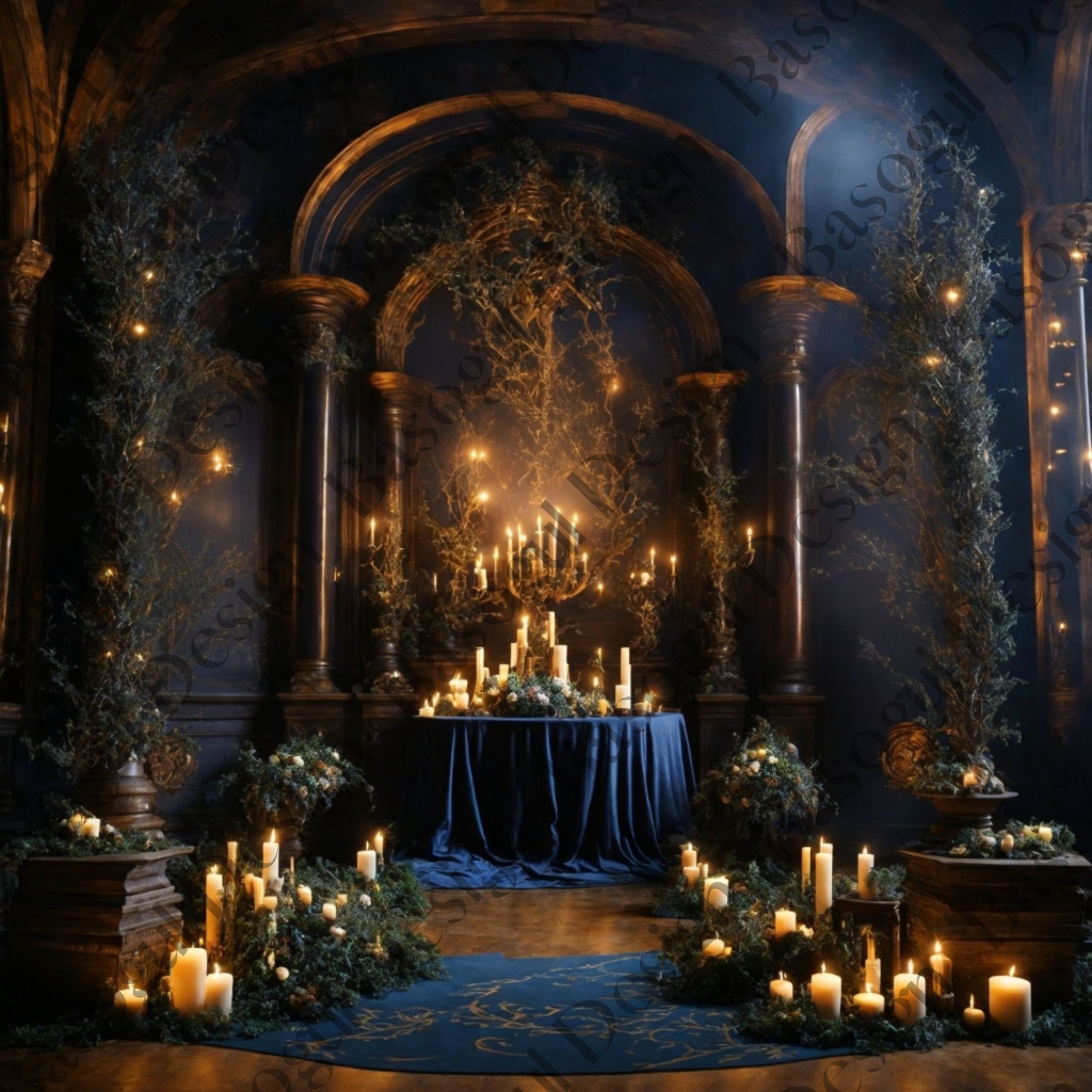 Chapel Wedding Backdrop Photography Background Stage Ceremony Maternity ...