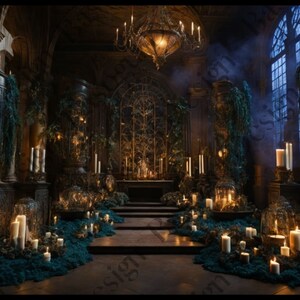 Chapel Wedding Backdrop Photography Background Stage Ceremony Maternity ...