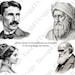 Famous Scientists Clipart Png Educational Clipart Black White ...