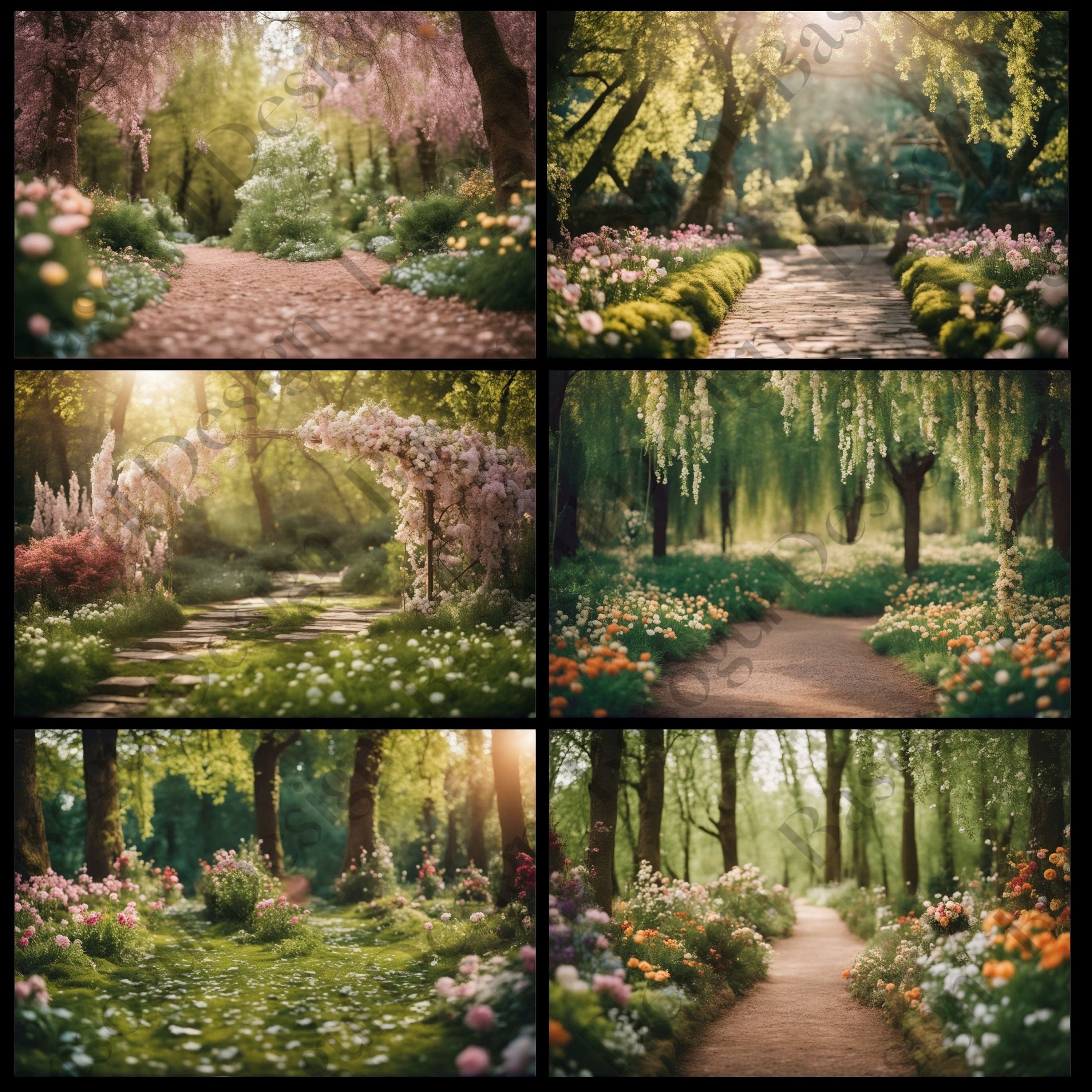 Garden Wedding Backdrop Photography Background Stage Ceremony Maternity ...