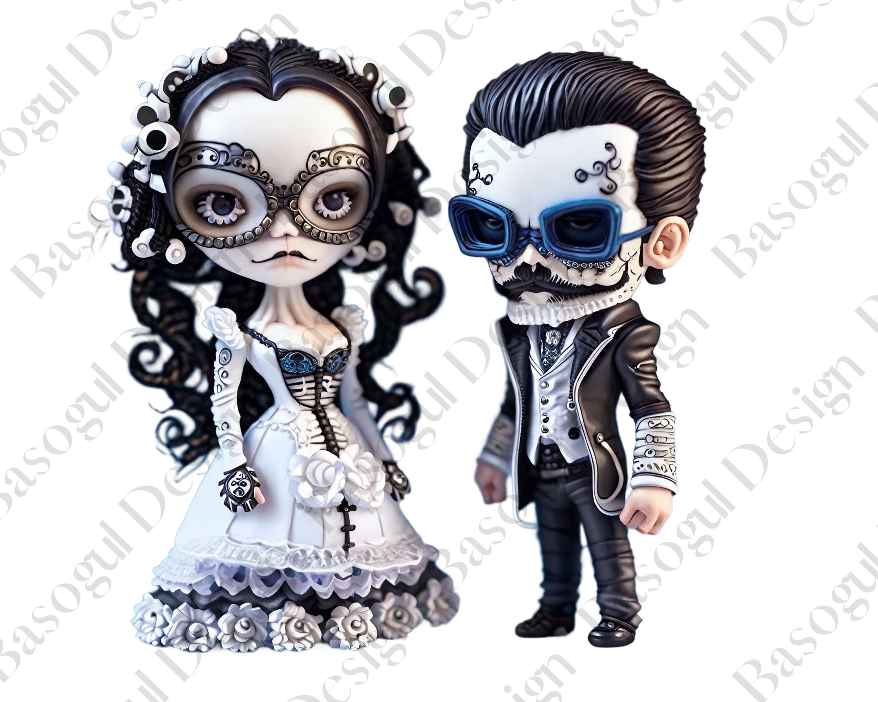 Chibi Wedding Clipart Chibi Bride Groom Clipart Chibi Bride - Etsy