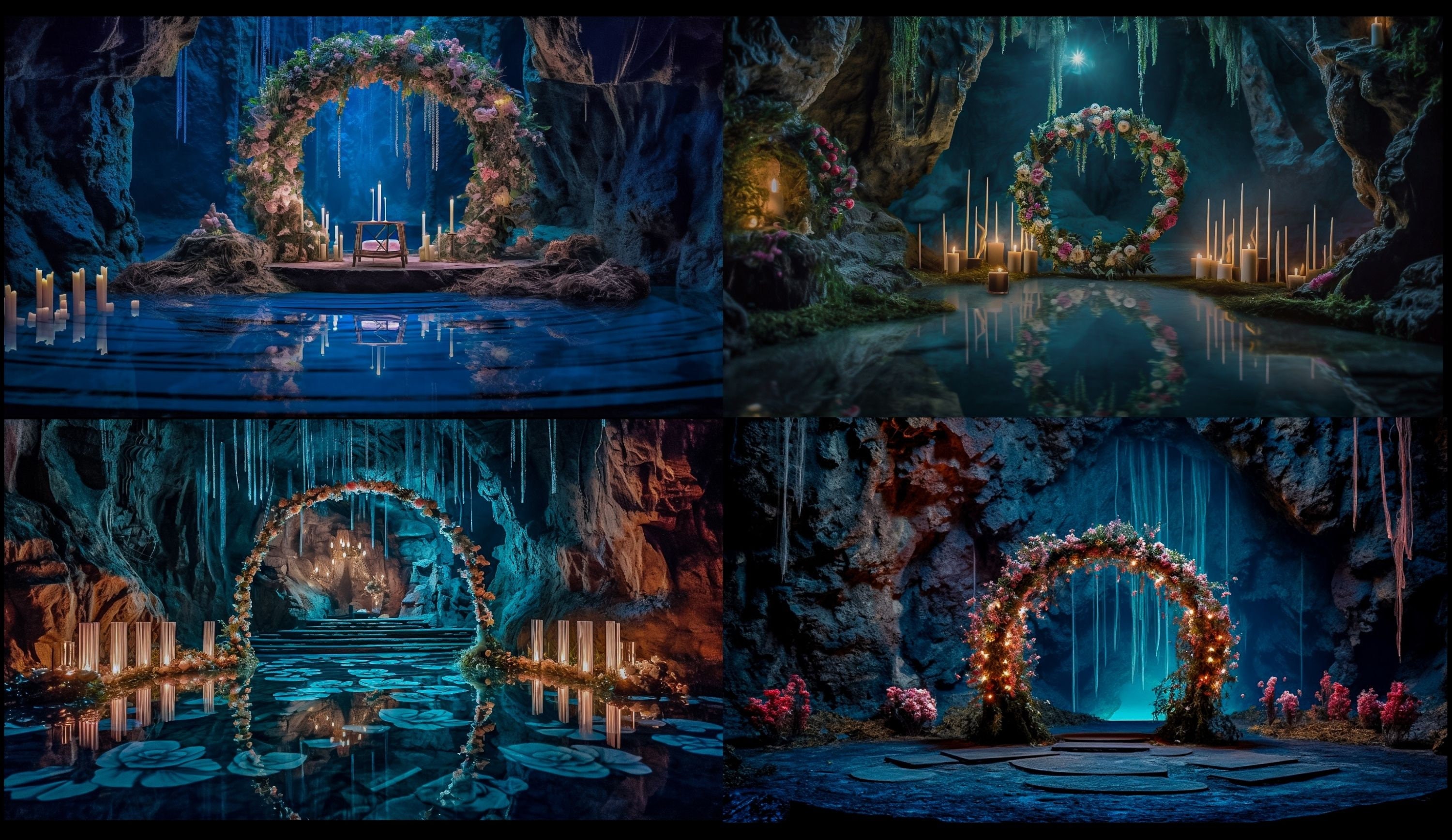 Cave Wedding Maternity Backdrop, Cave Wedding Backdrop, Cave Maternity ...