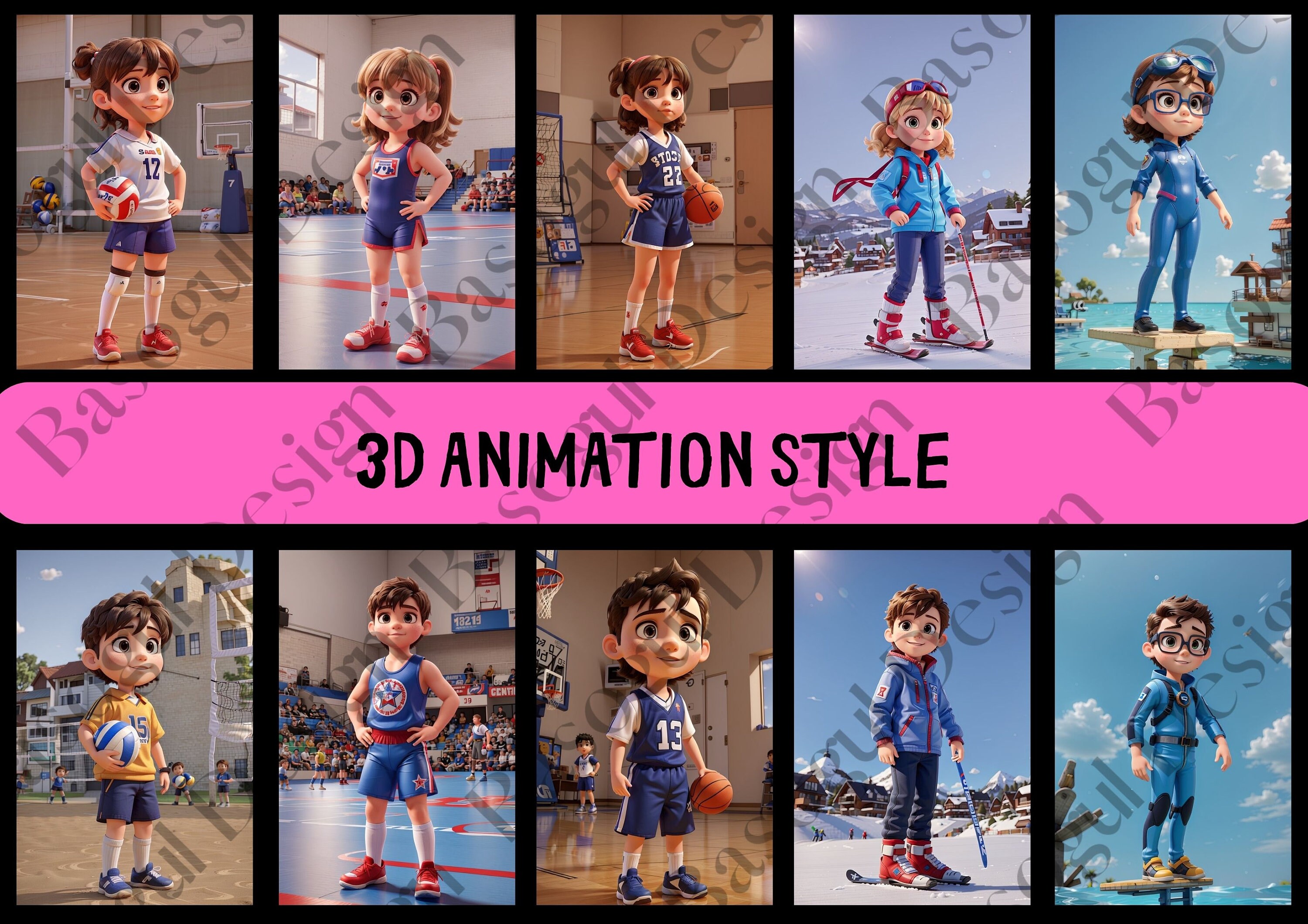 Sports Activities Flashcards for Kids, Printable Flashcards Preschool ...