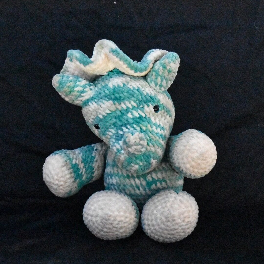 Terry the Triceratops Plushie - Etsy