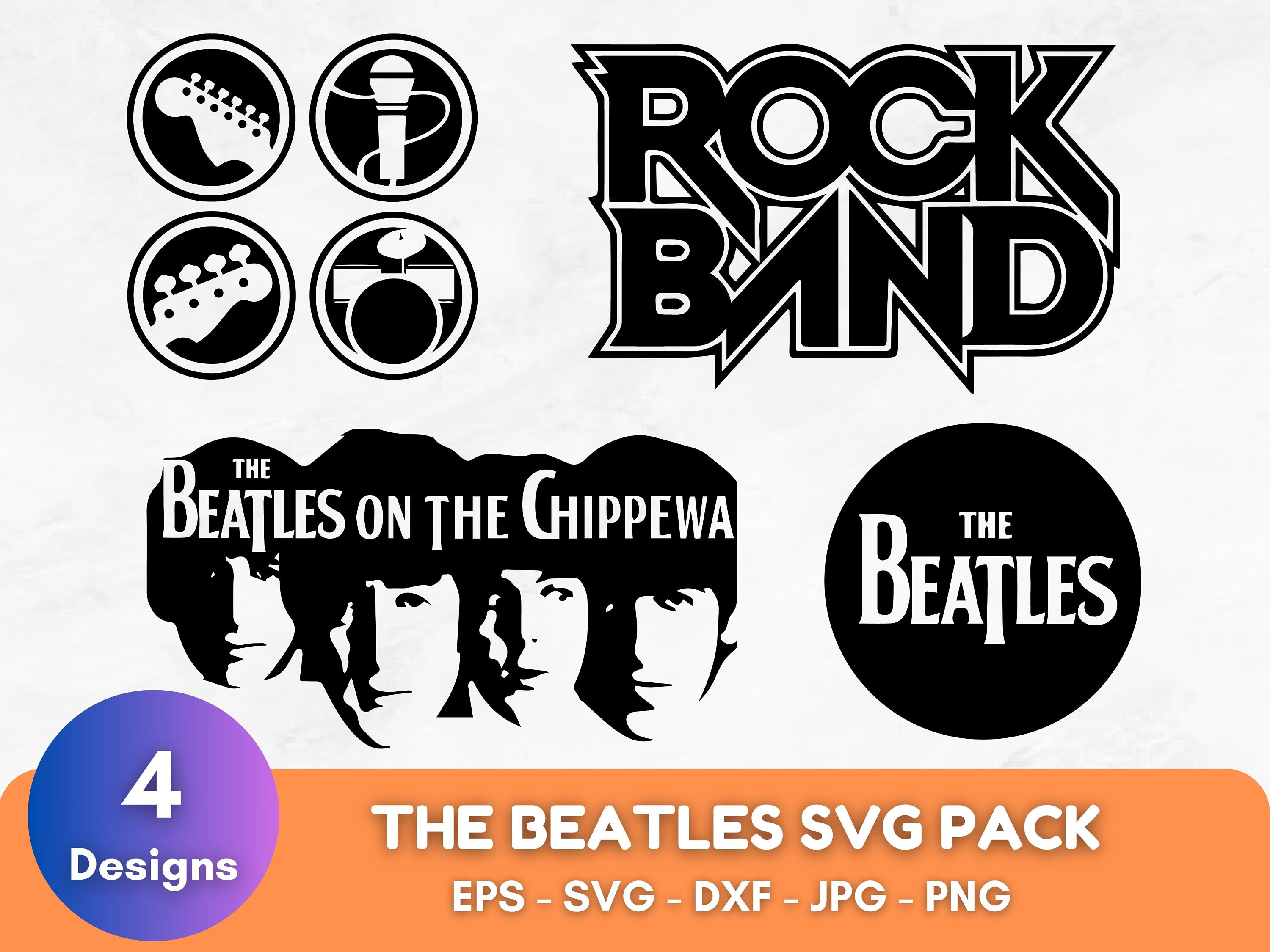 The Beatles SVG Bundle the Beatles Svg Png Music SVG Svg - Etsy