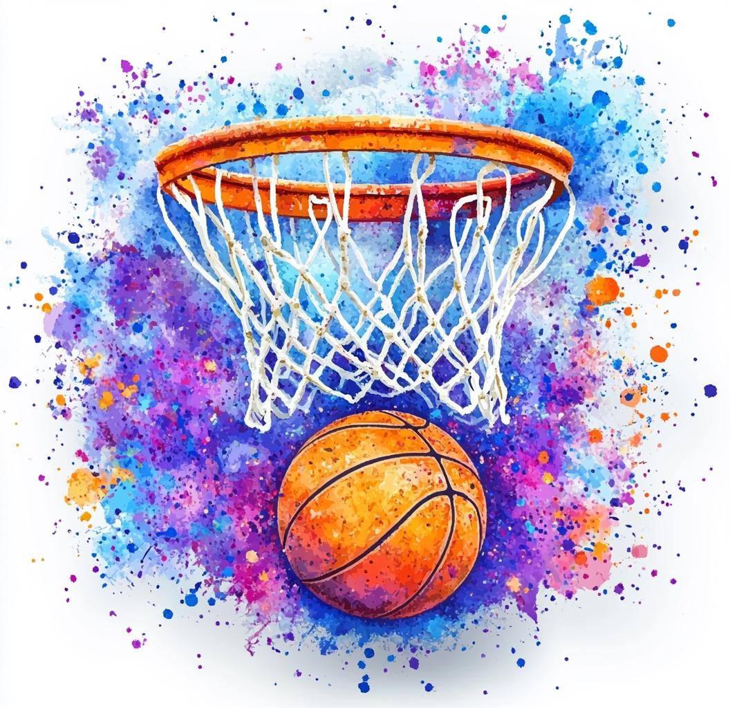 Set of 9 Basketball Clipart, 9 High-quality Pngs, Dynamic Swift ...