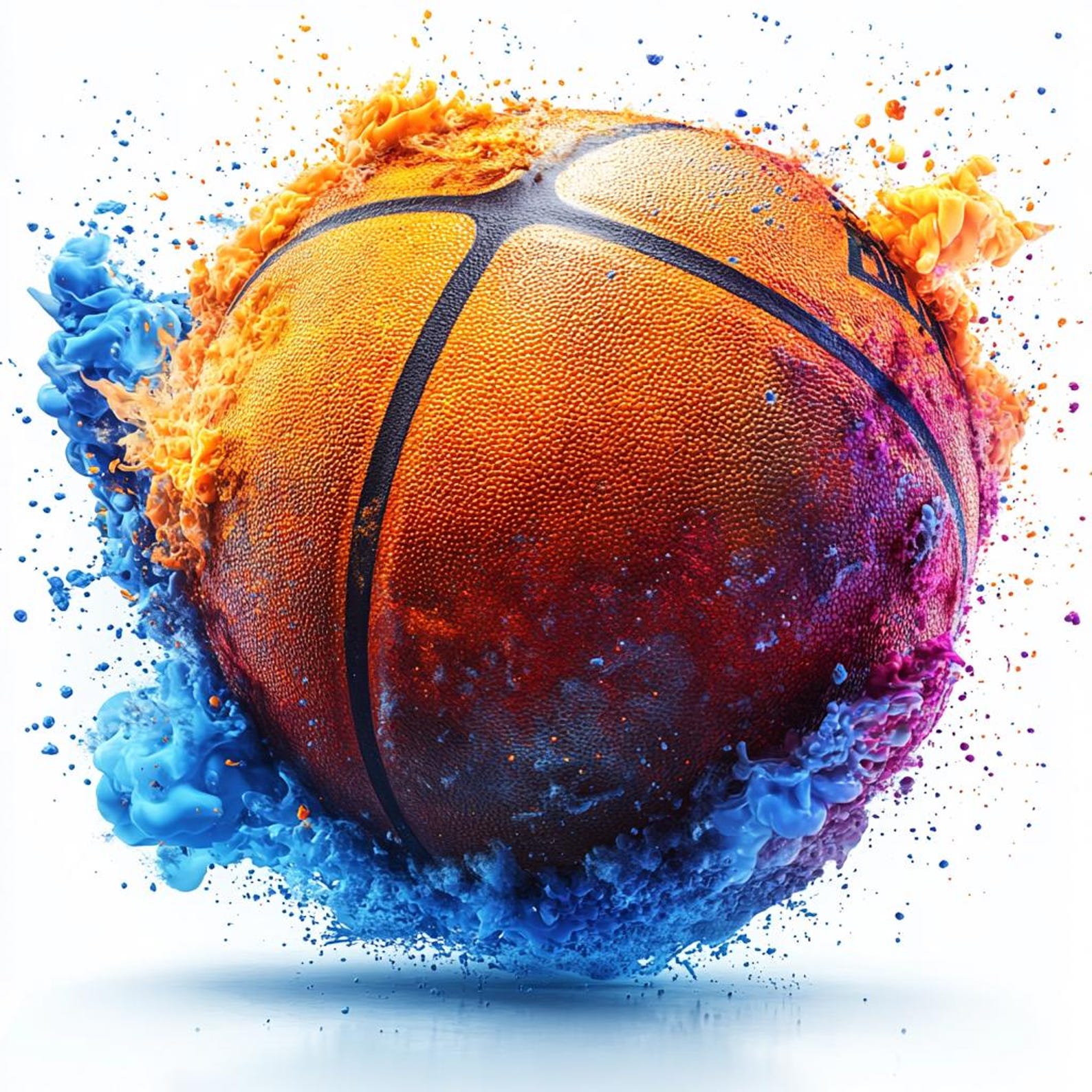Set of 9 Basketball Clipart, 9 High-quality Pngs, Dynamic Swift ...