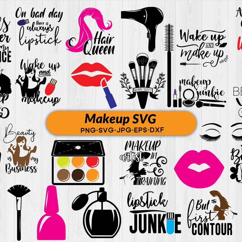 Cosmetic Svg - Etsy