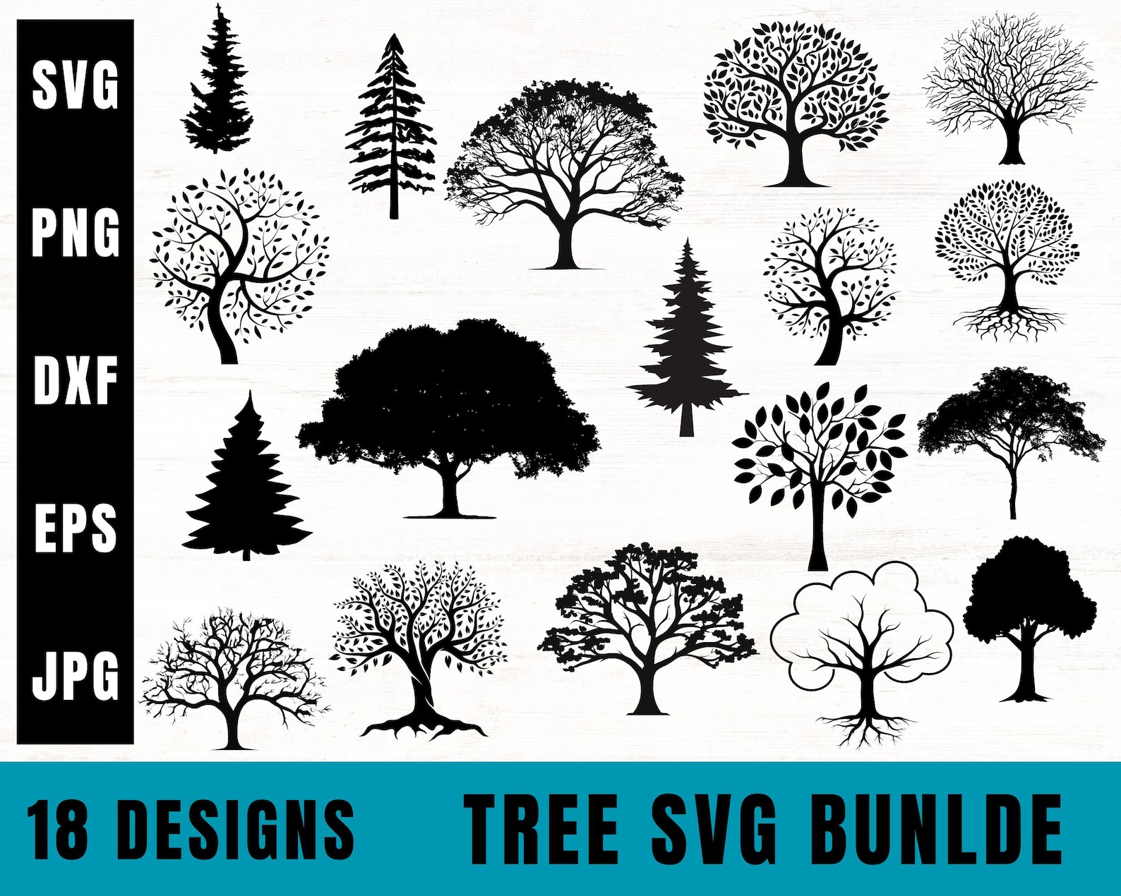 Tree Svg Bundle, Family Tree Svg Bundle, Tree Roots Svg, Our Roots SVG ...