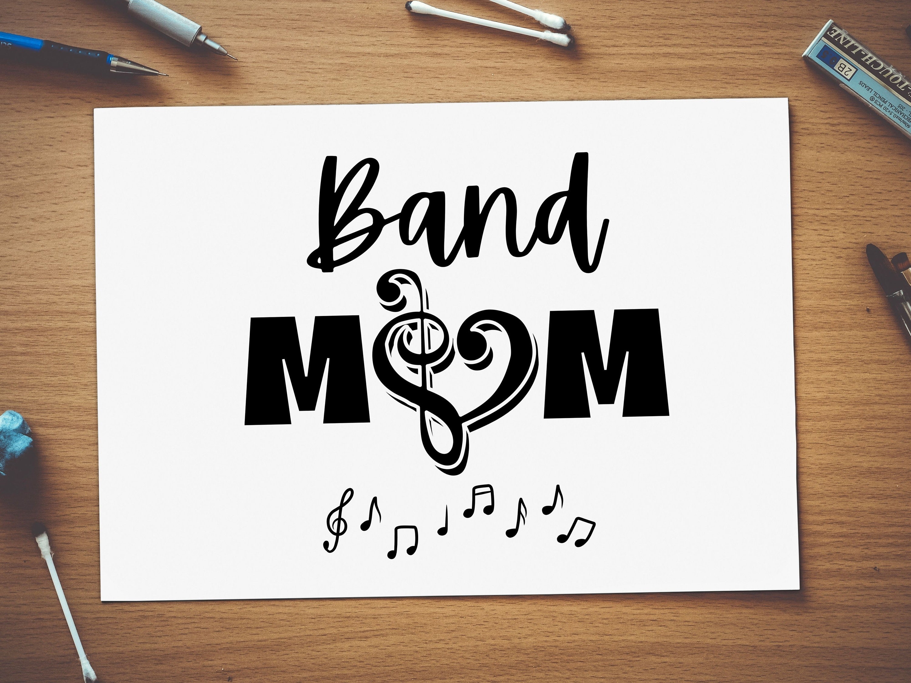 Band Mom Svg Png, Band Mom Clipart, Band Mom Dxf, Band Mom Shirt, Svg ...