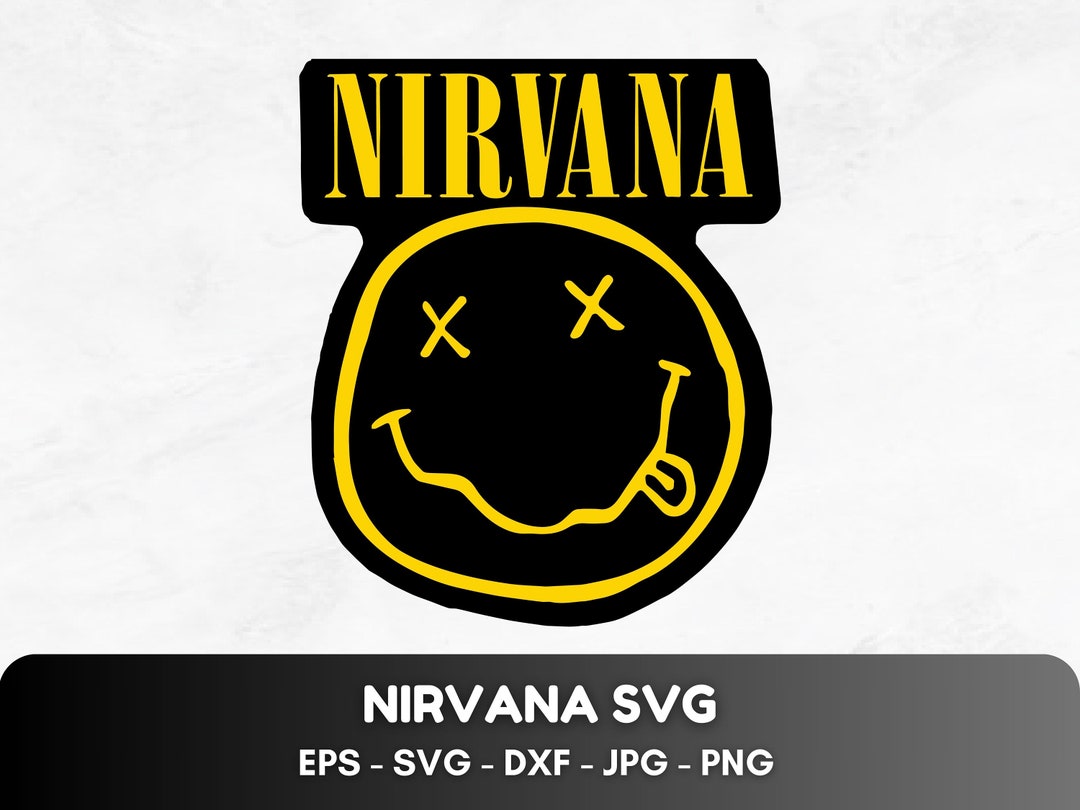 Nirvana Svg Png, Digital File, SVG, Nirvana PNG, JPG - Etsy