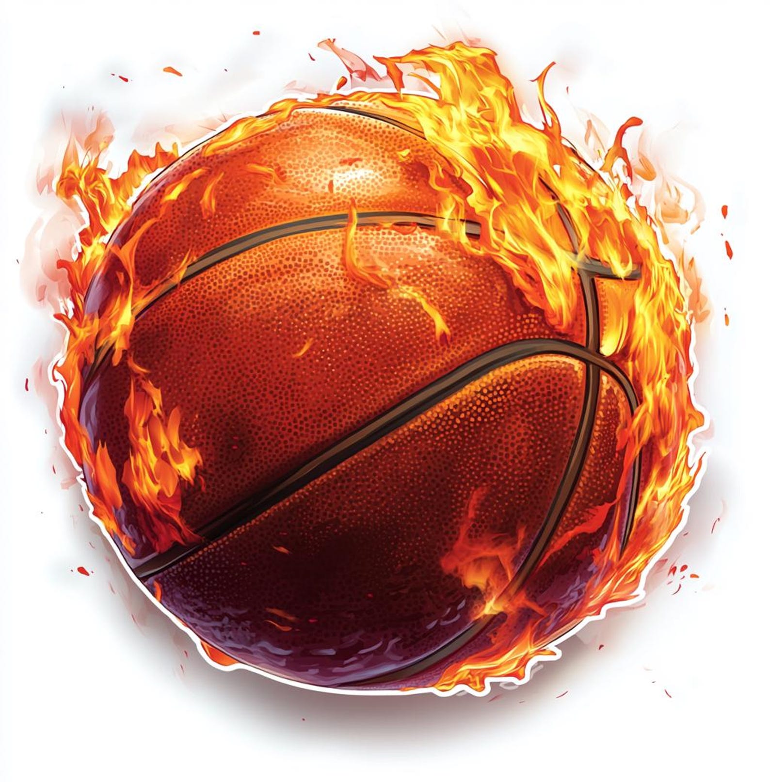 Set of 9 Basketball Clipart, 9 High-quality Pngs, Dynamic Swift ...