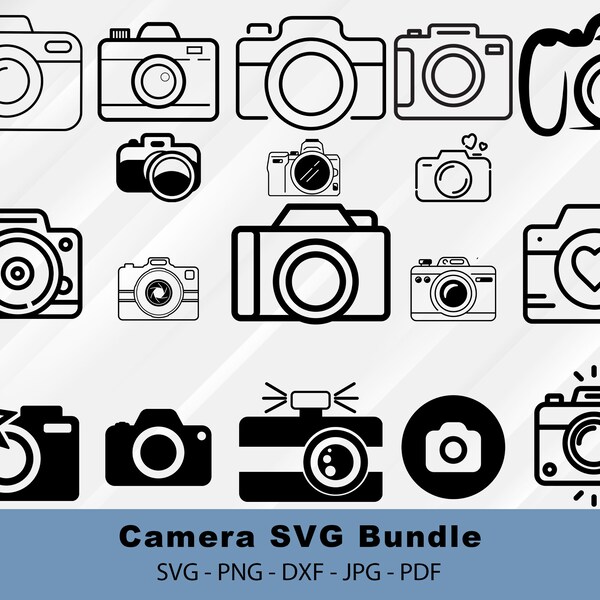 Camera Svg - Etsy