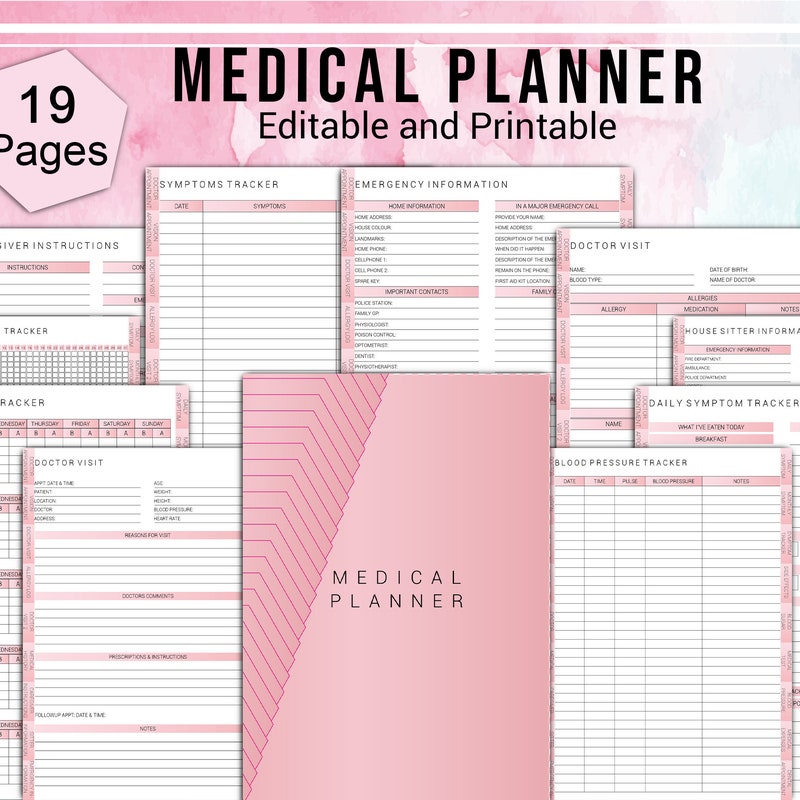 Medical Binder - Etsy