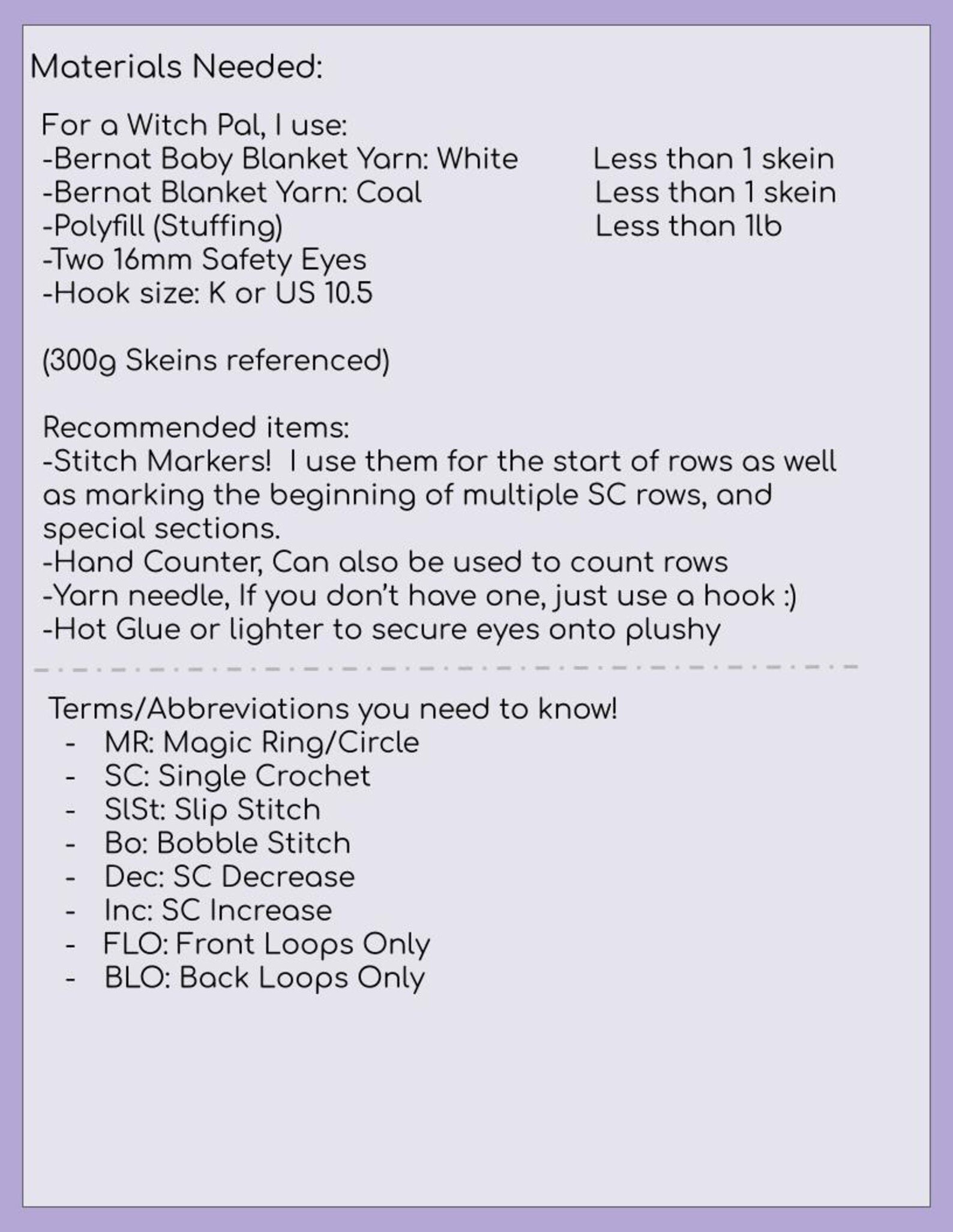 Witch Pal (crochet Pattern) - Etsy