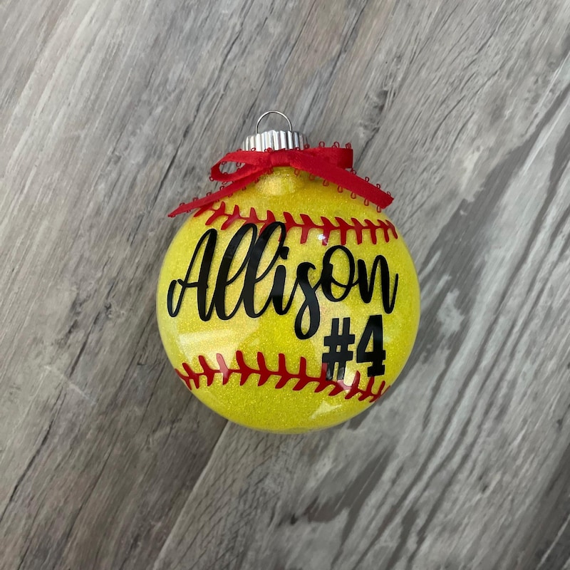 Softball Christmas - Etsy