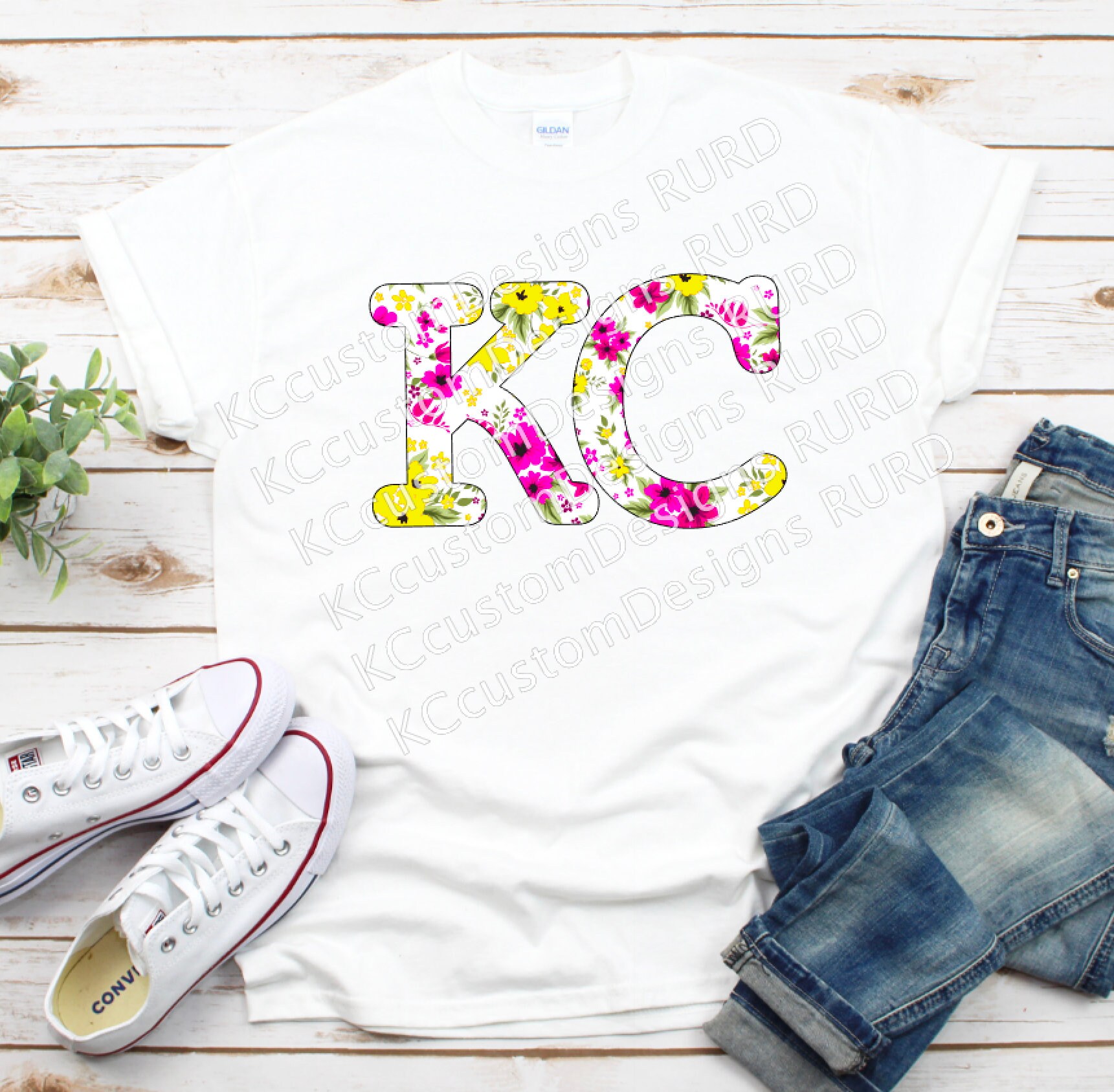 Kansas City Pink and Yellow Floral PNG, KC Png, Kc Svg, Kansas City Png ...