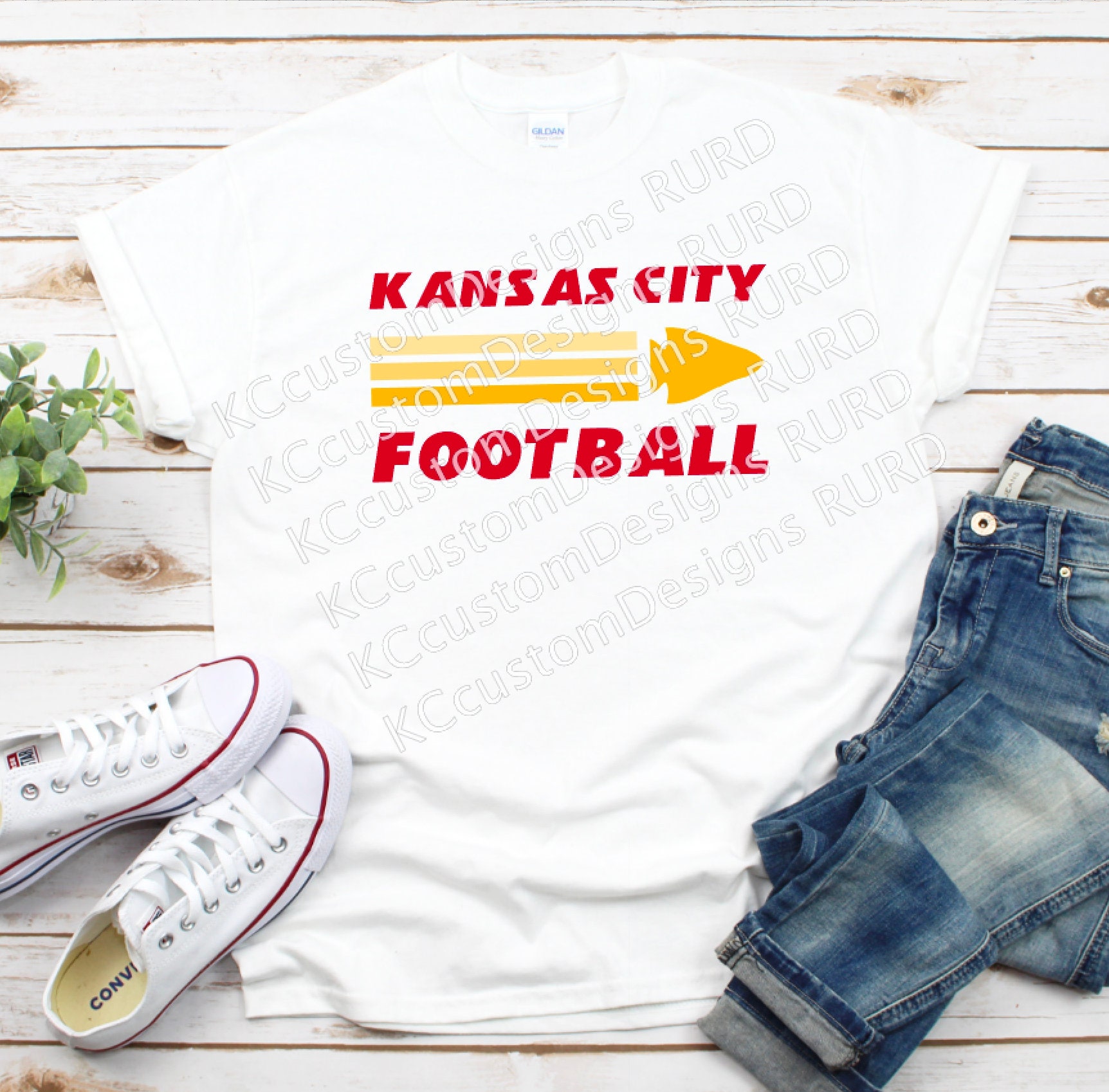 Kansas City Football Ombre SVG PNG Kc Football Svg Kansas - Etsy