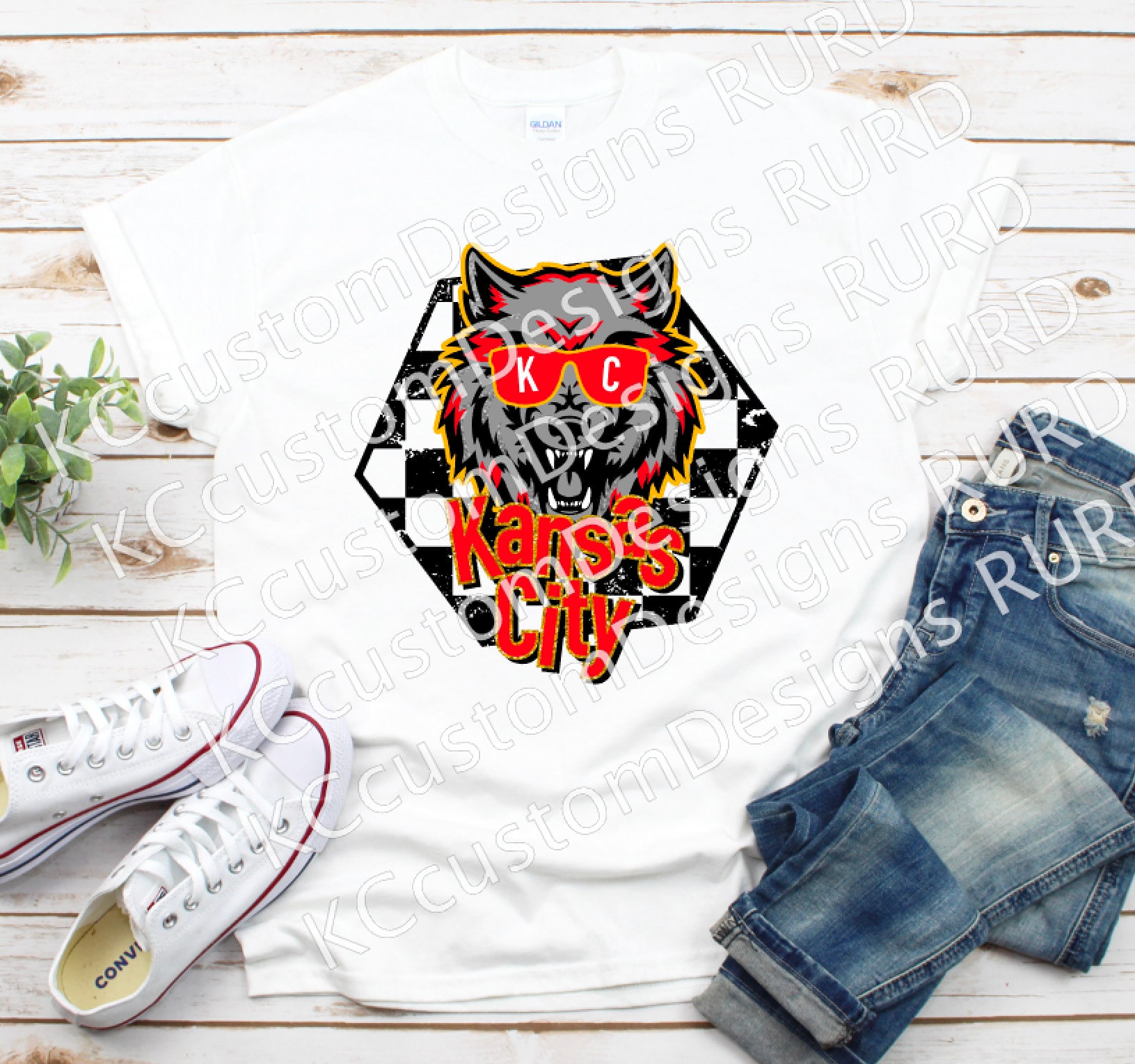 Kansas City Glitter Wolf SVG PNG, KC Football Svg, Kansas City Football ...