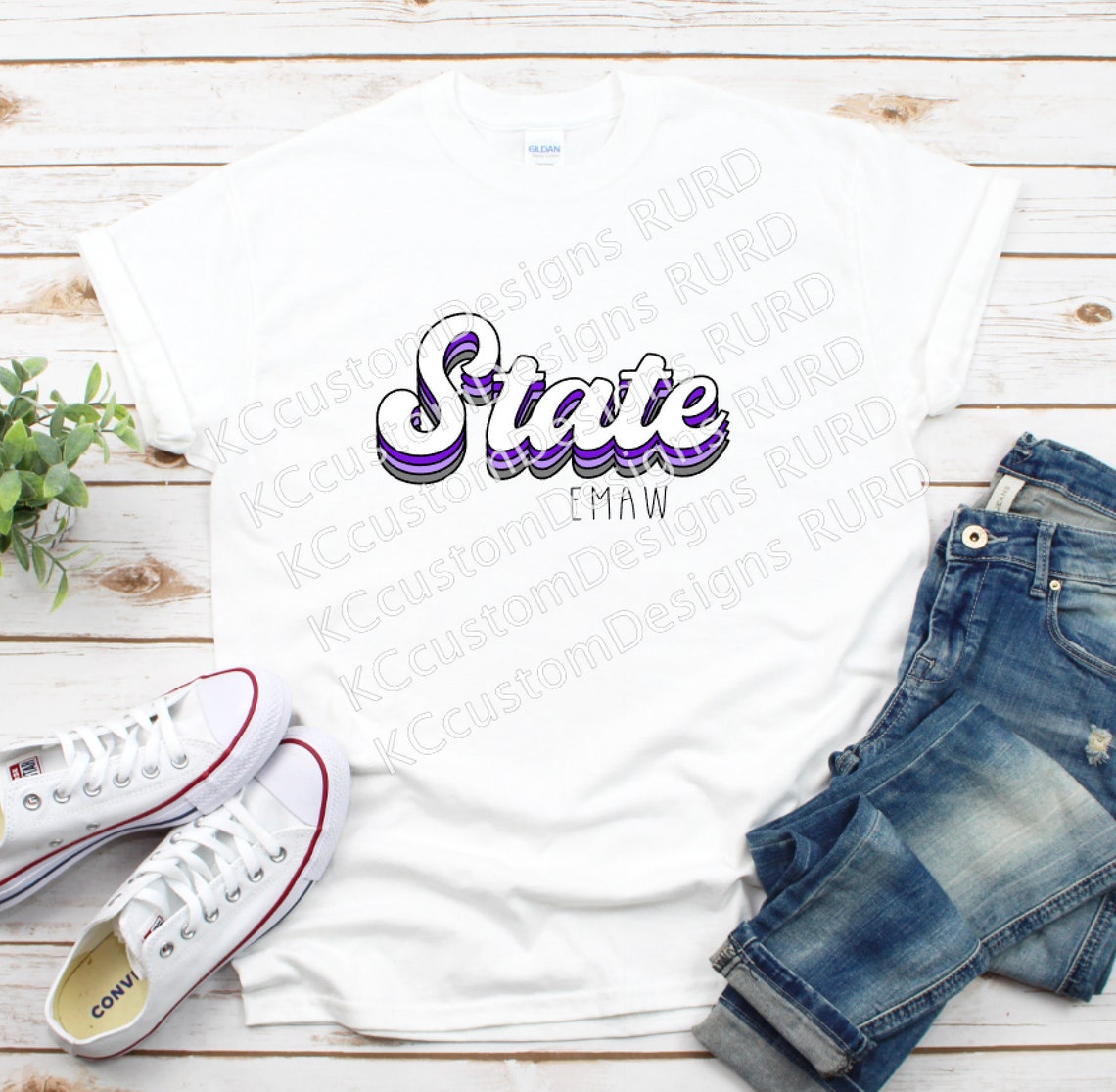 Retro Kansas State SVG PNG, State Football Svg, Kansas State Football ...