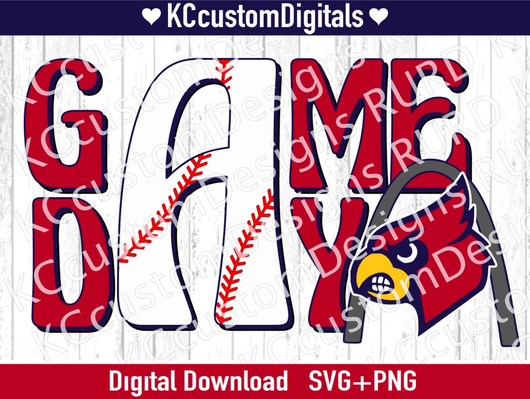 STL Baseball Game Day SVG PNG, Stl Baseball Svg, St Louis Baseball Svg ...