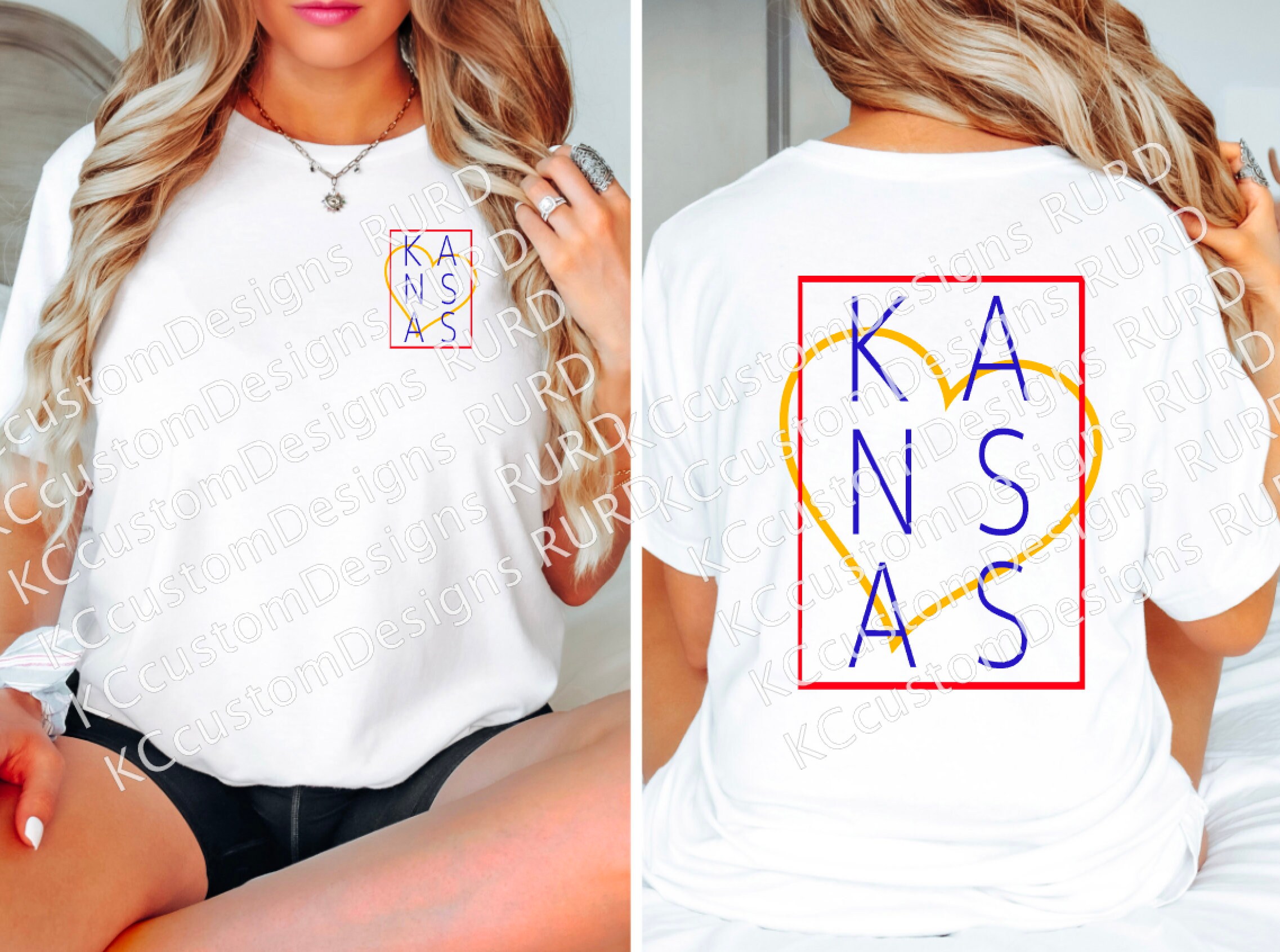 Kansas Heart PNG, KS Football Svg, Kansas Football Svg, RCJH Svg, Ku ...