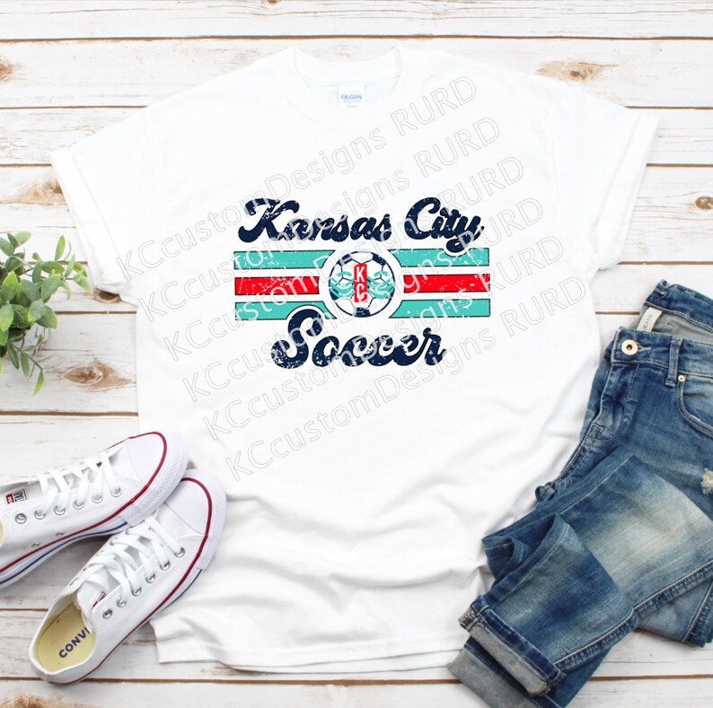Kansas City Soccer Retro SVG PNG, KC Soccer Svg, Kansas City Soccer Svg ...