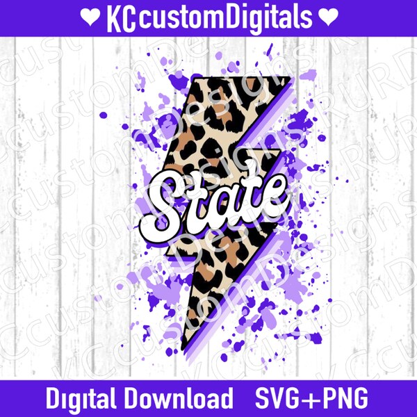 Leopard Ksu Svg - Etsy