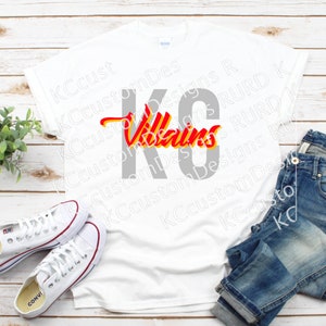 Kansas City Villains Svg PNG, Lviii Svg, KC Football Svg, Kansas City ...