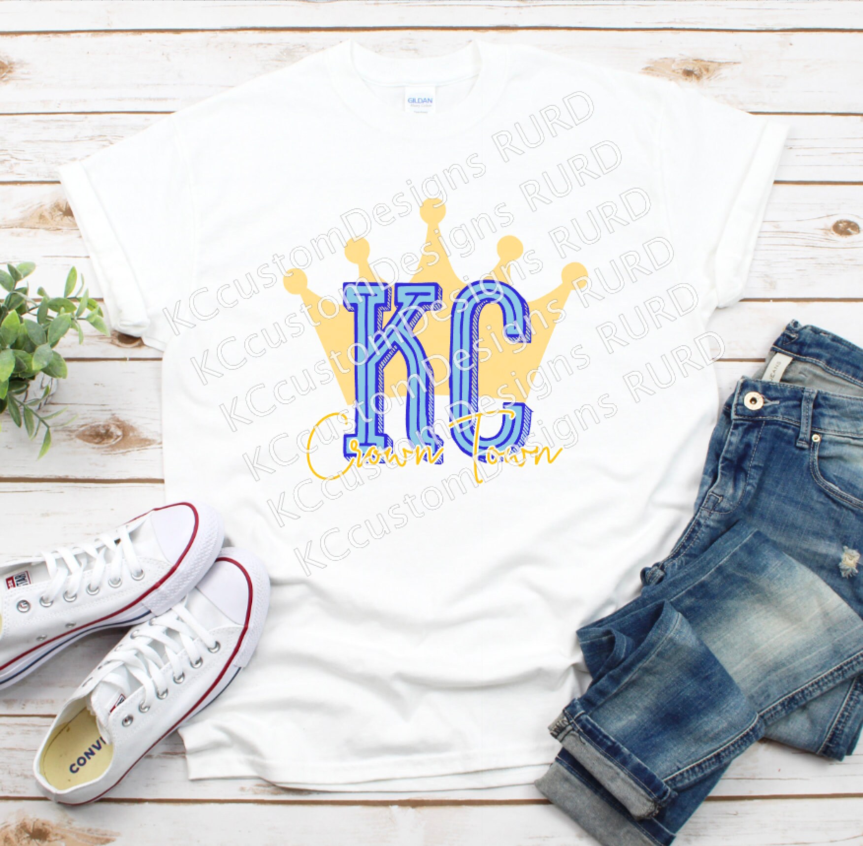 KC Crown Town Yellow Crown SVG Png, KC Baseball Svg, Kansas City ...