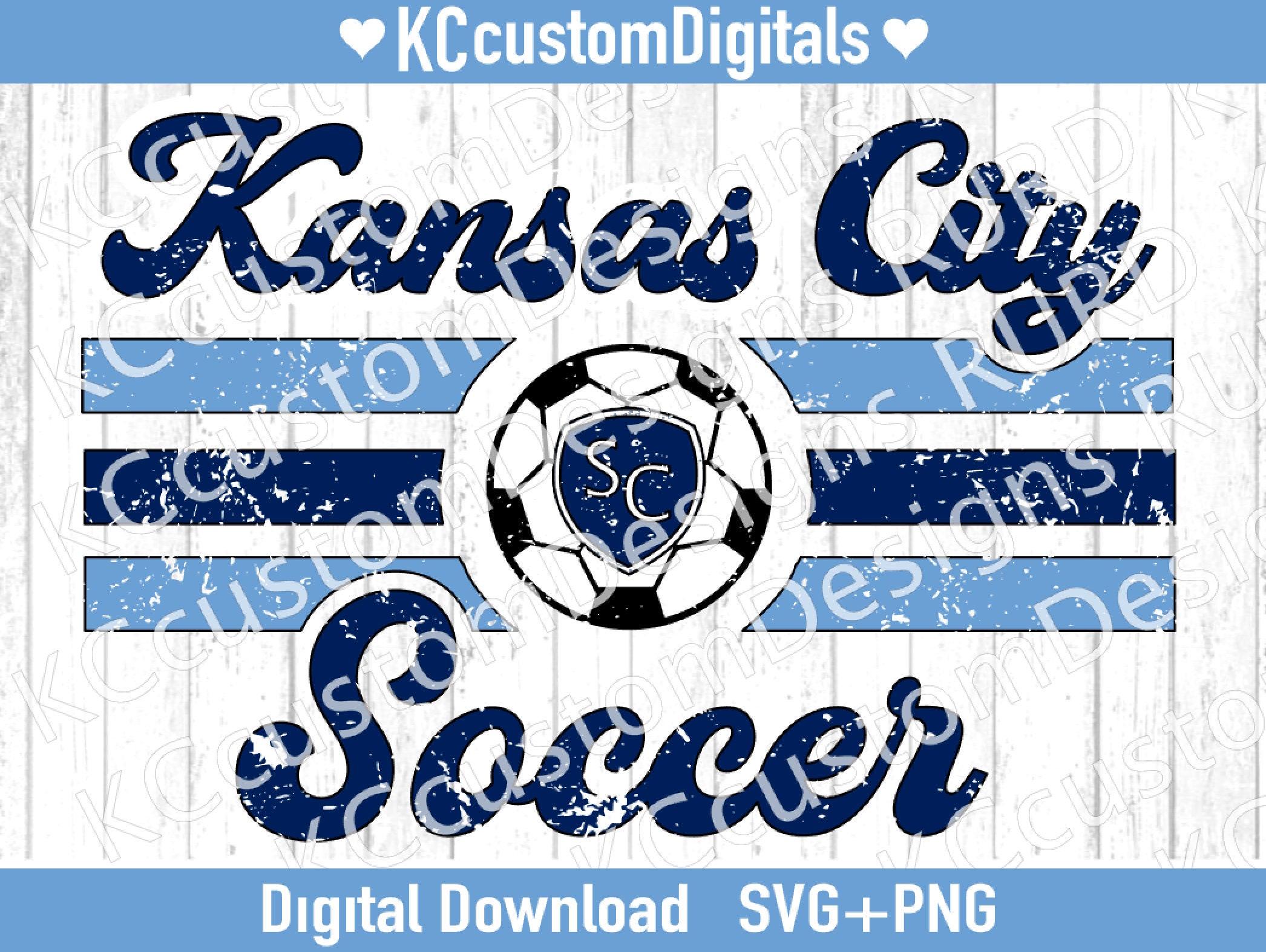 Kansas City Soccer Retro SVG PNG, KC Soccer Svg, Kansas City Soccer Svg ...
