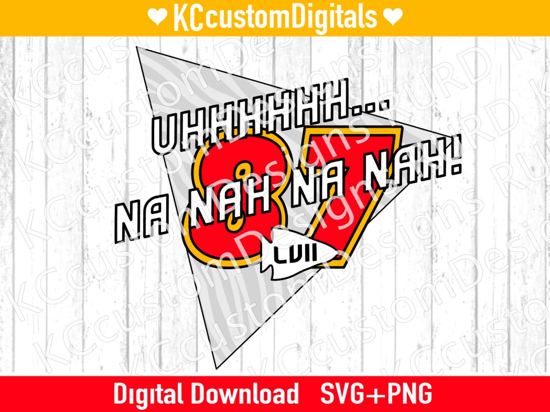 Kansas City Football Uhh Na Nah Na Nah Zebra Print SVG PNG, KC Football ...