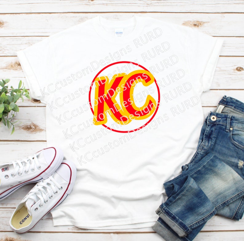 Come on Kansas City It's Game Day Red and Yellow KC SVG Png, KC ...