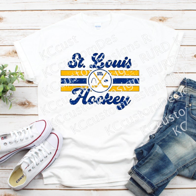 STL Hockey Retro SVG PNG, Stl Hockey Svg, St Louis Hockey Svg ...