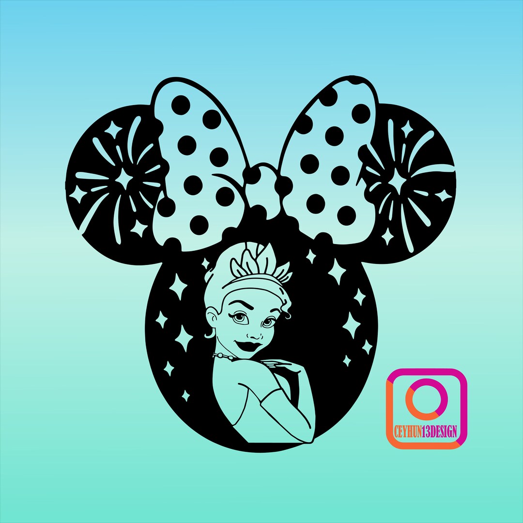 Tianaa SVG PNG, Tianaa Head Png, Tiana Svg Png, Princess Tianaa Png ...